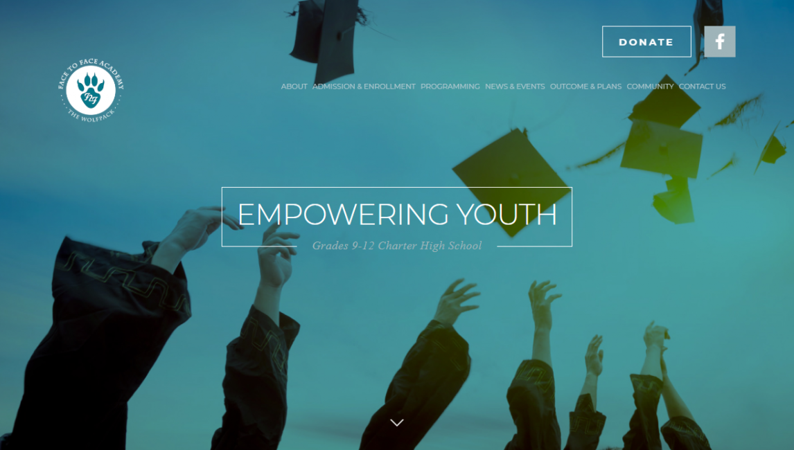 F2F Academy | Education Website Design & Development | Digital Edison